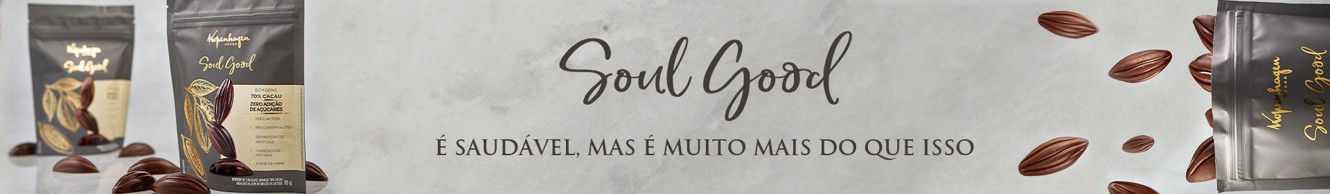 Chocolate Saudável é com a Linha Soul Good | Kopenhagen